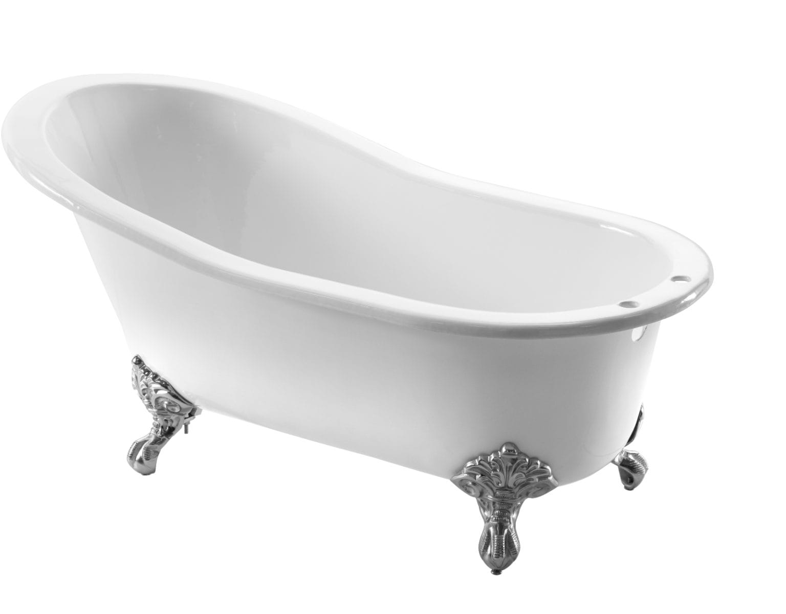 Arroll Bath | The Bordeaux - Cast Iron Slipper Bath | Ball & Claw Feet